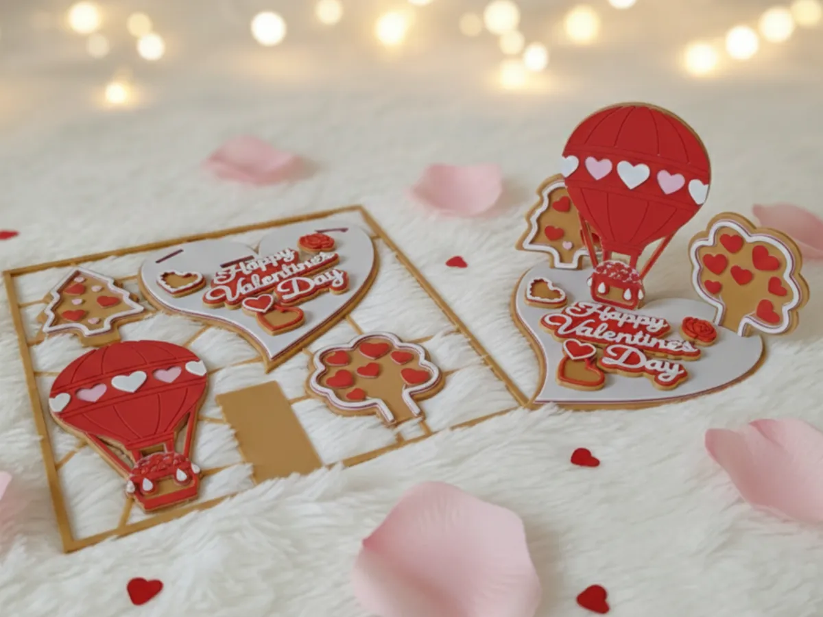 kit card valentine's day - Free 3D Print Model - MakerWorld