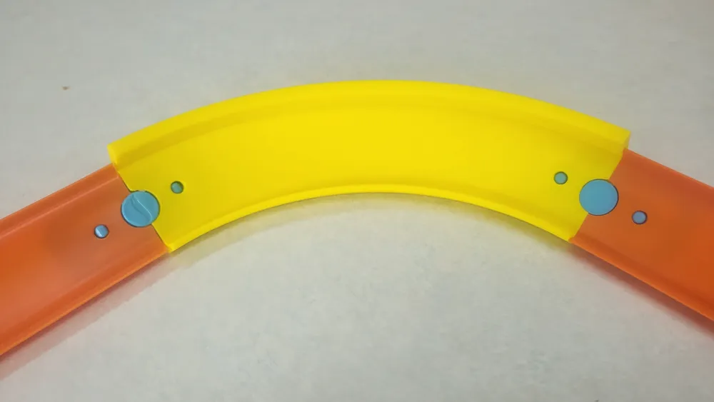 Banked Curve Pack 45° Bank - Hot Wheels Compatible - Free 3D Print ...