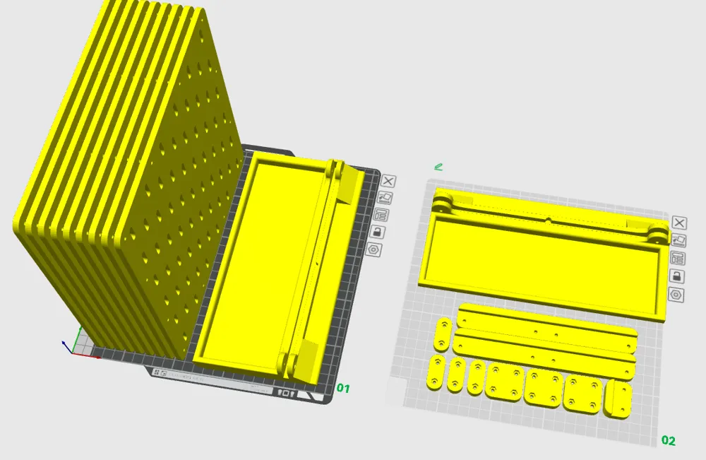 Desktop Vertical Pegboard by user_2527445091 - MakerWorld