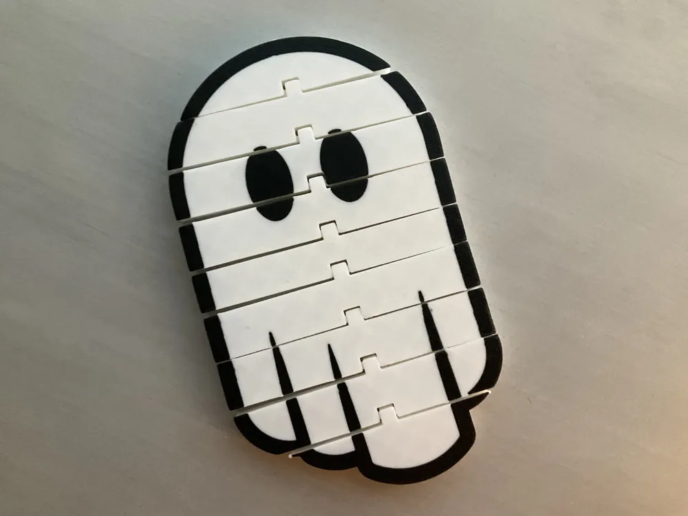 Flexi Ghost by fishpro2 MakerWorld: Download Free 3D Models