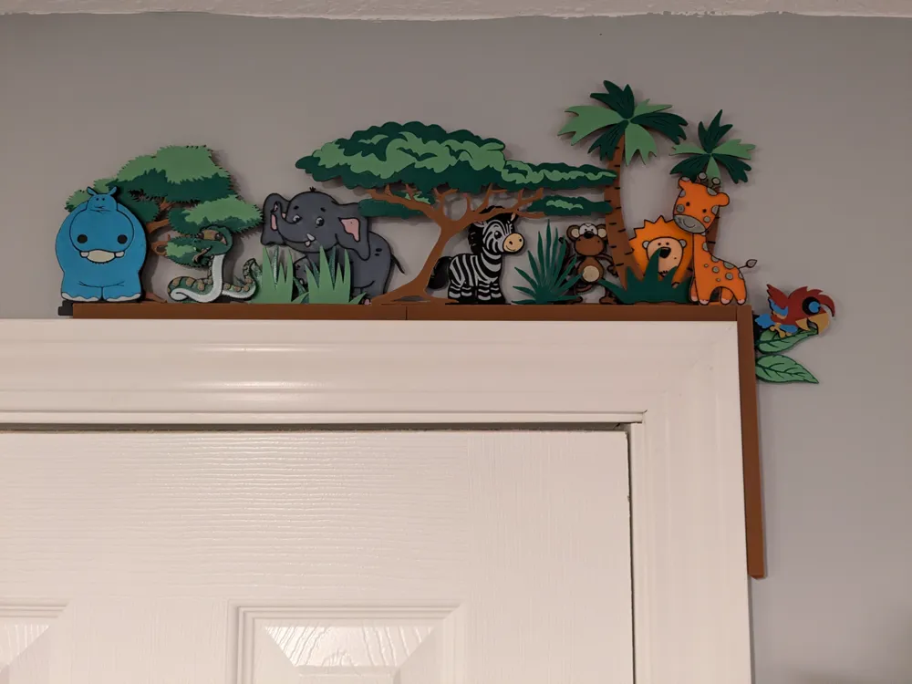 Safari Stand-ins for Modular Door Corner -Pack 2 by evets17 MakerWorld ...