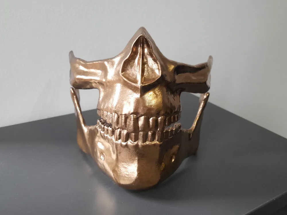 Death stranding - Higgs' skull mask - Free 3D Print Model - MakerWorld