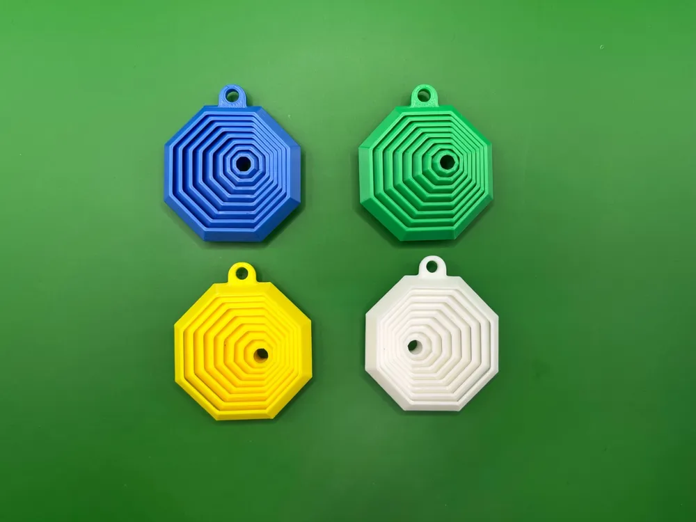 Fidget Key Chain - Free 3D Print Model - MakerWorld