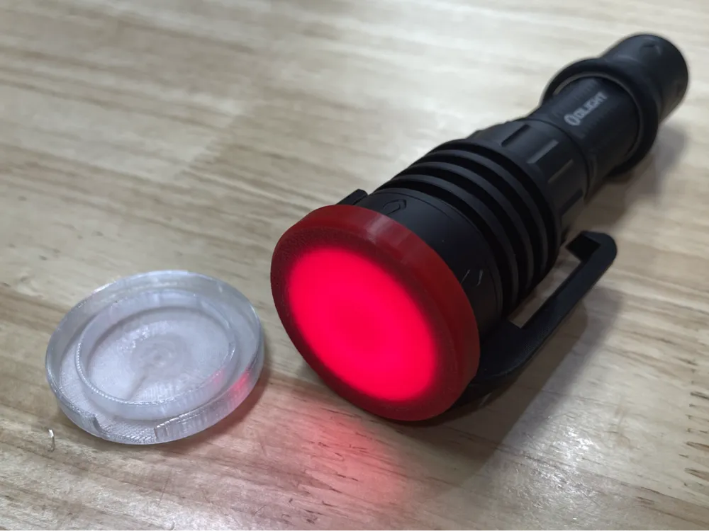 Olight Warrior 4X PocketClip/Diffuser - Free 3D Print Model - MakerWorld