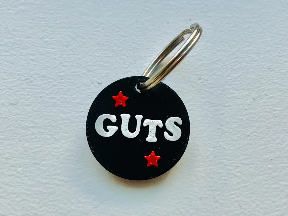 Olivia Rodrigo GUTS Keychain by Toucan Makes - MakerWorld