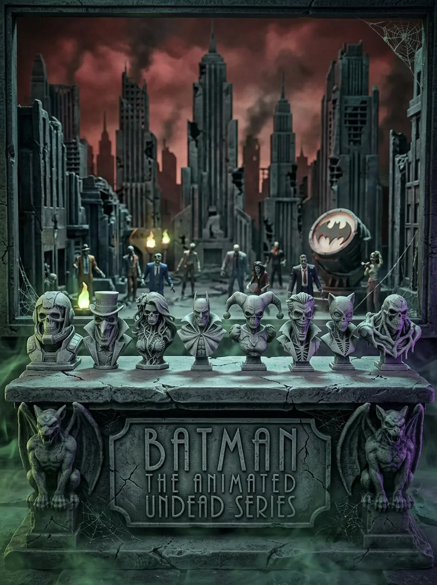 Batman The Animated Undead Series - Free 3D Print Model - MakerWorld