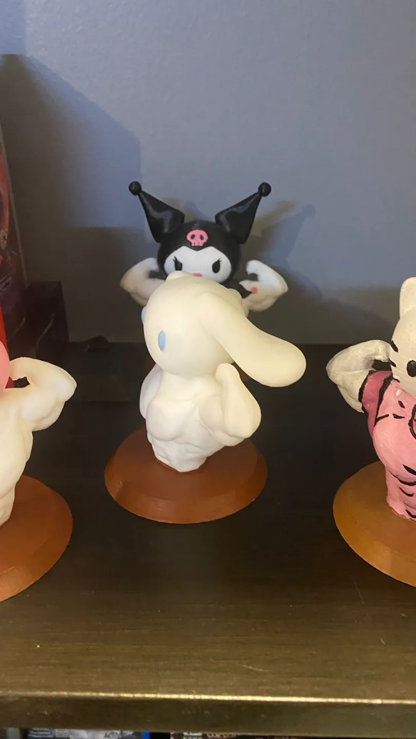 buff cinnamoroll - Free 3D Print Model - MakerWorld