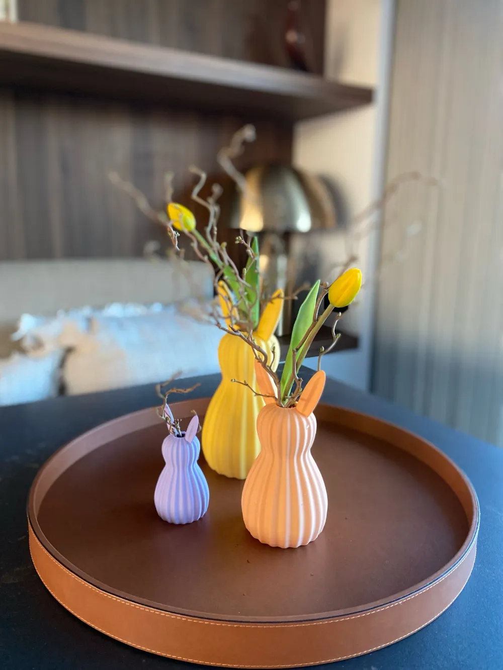 Easter Bunny Vase by LJ Designs MakerWorld: Download Free 3D Models