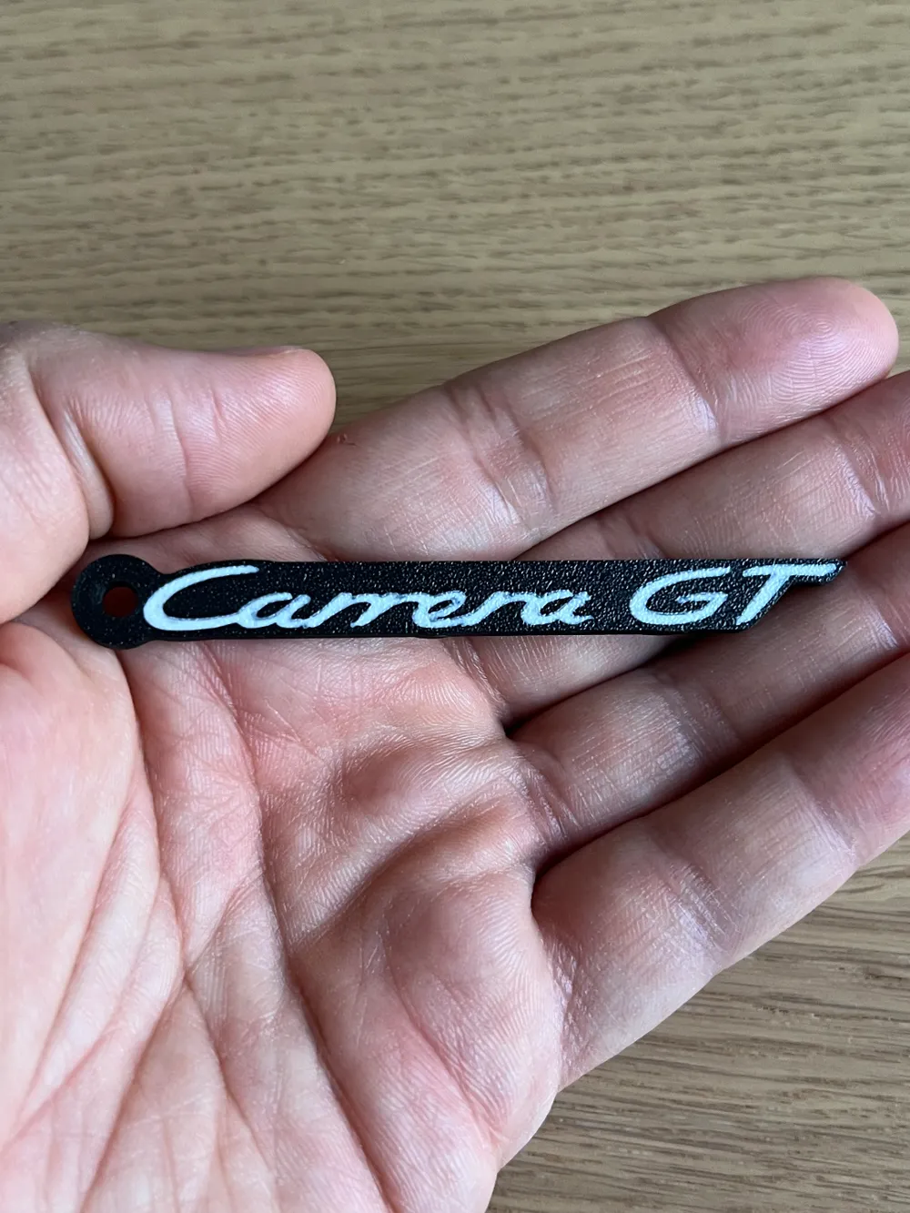 Porsche/911 logo + Carrera GT wordmark keychain - Portachiavi logo ...