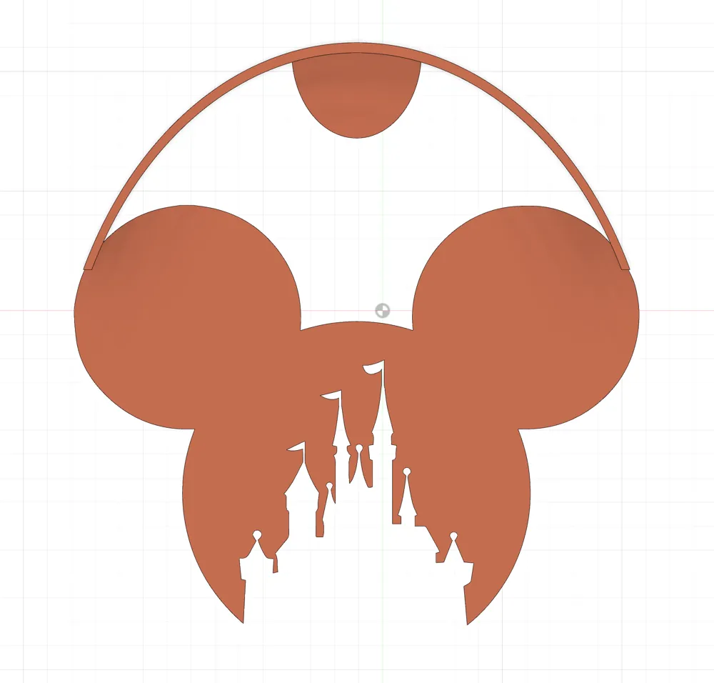 Disney Ear Holder (Wall Mount) - Free 3D Print Model - MakerWorld