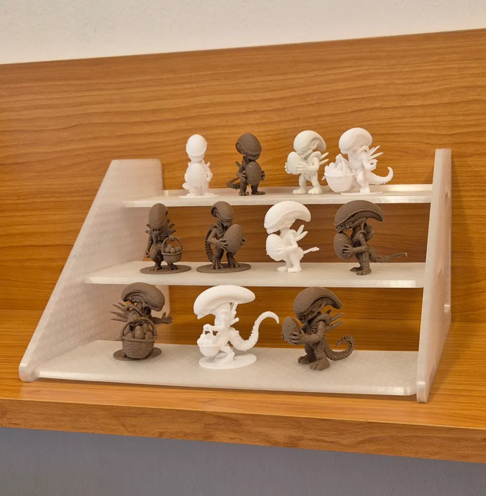 Five Easter Xenomorph Aliens - Free 3D Print Model - MakerWorld