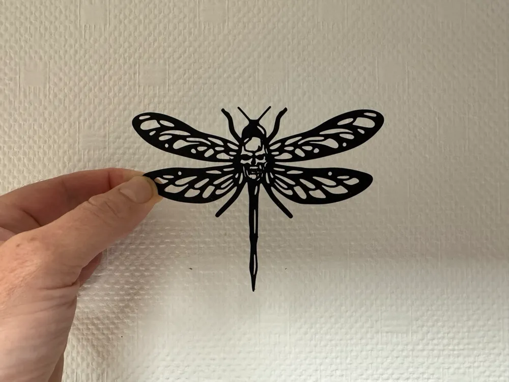 Decor Dragonfly skull by G3dFactory MakerWorld: Download Free 3D Models