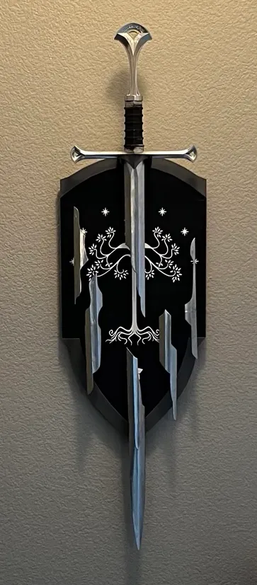 Narsil Hilt Hook by Undead Riot MakerWorld: Download Free 3D Models