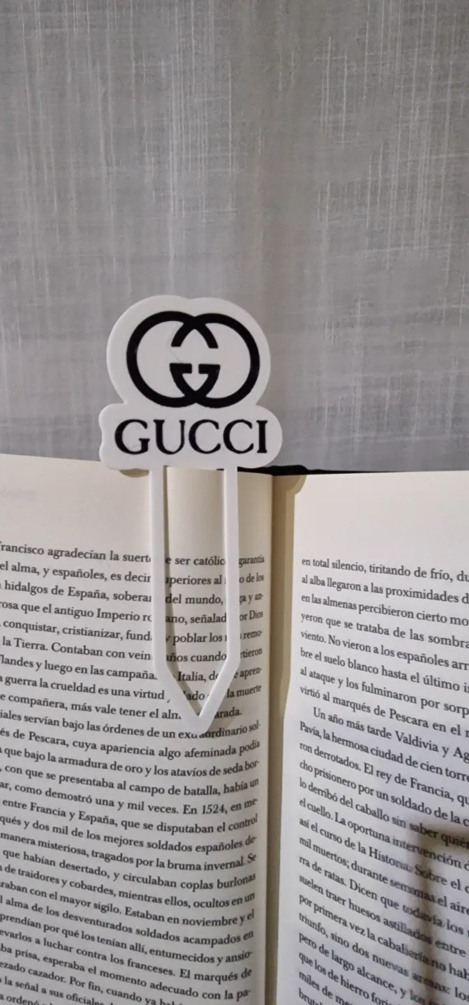 Gucci bookmark by darvil66 - MakerWorld