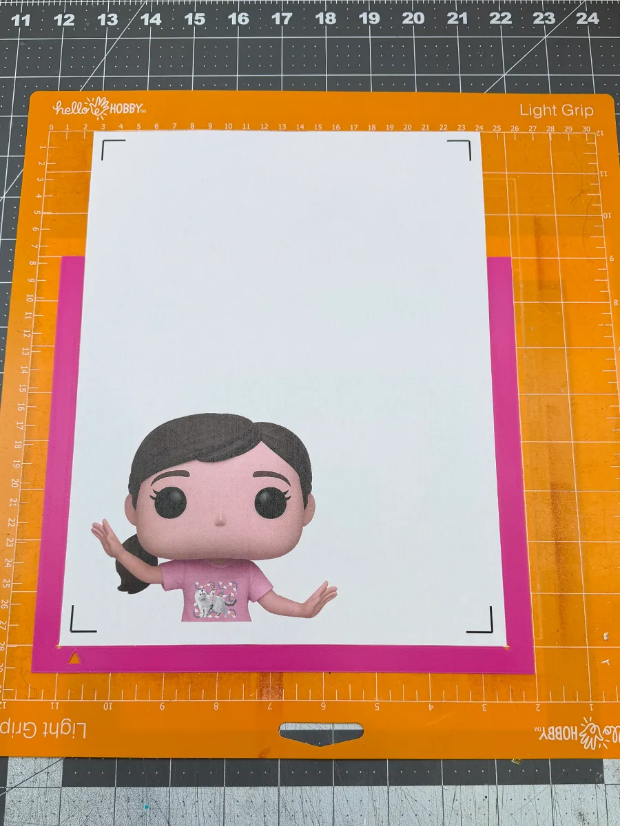Siser Juliet Paper Guide for print and cut - Free 3D Print Model ...
