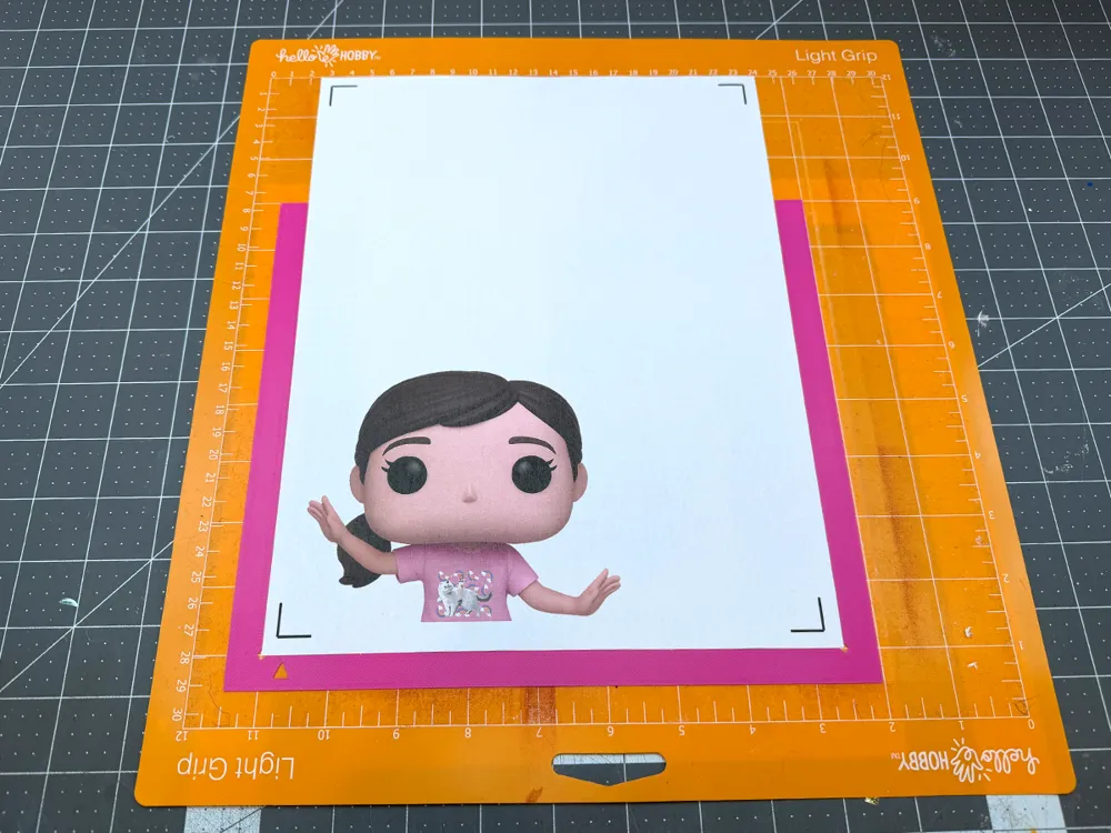 Siser Juliet Paper Guide for print and cut - Free 3D Print Model ...
