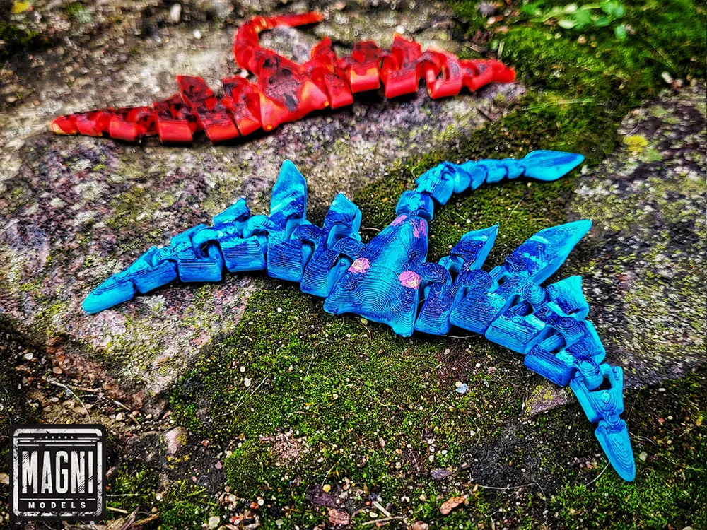 Articulated Ghostray/Crimson Ray - Subnautica - Free 3D Print Model ...