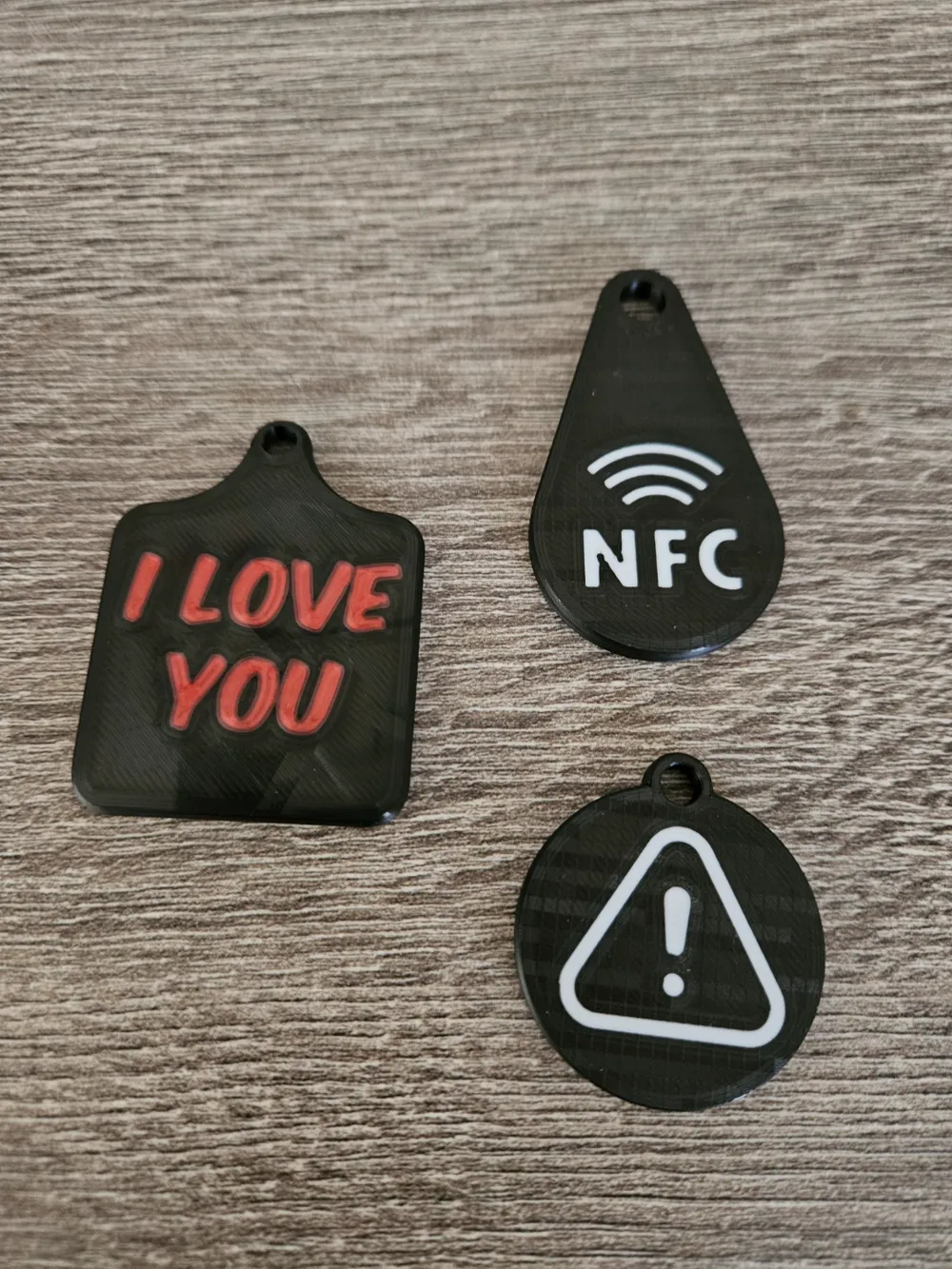 NFC Keychain! CUSTOMIZABLE! by Player Number 7 - MakerWorld