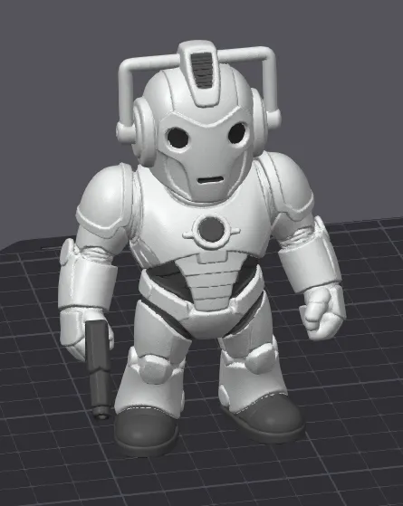 Cyberman - Doctor Who - Free 3D Print Model - MakerWorld