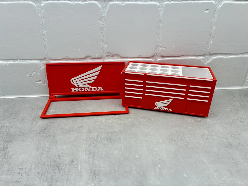 Honda motorcycle Inspired desk toolbox pen Holder by Mrtk1970 ...