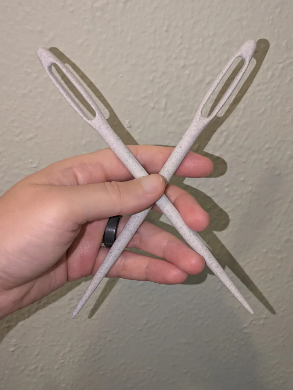 Embroidery Needle Style Hair Pin/Stick - Free 3D Print Model - MakerWorld