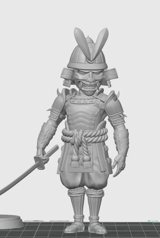 Miniature Samurai Figurine/Model by R o n i n MakerWorld: Download Free ...