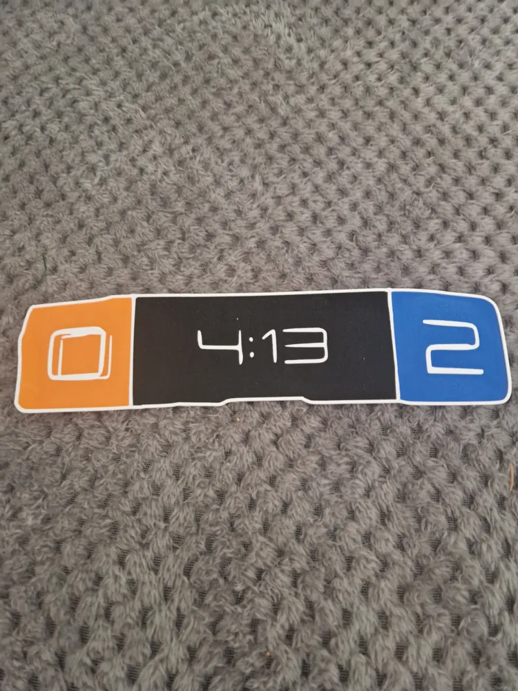 Rocket league score baner - Free 3D Print Model - MakerWorld