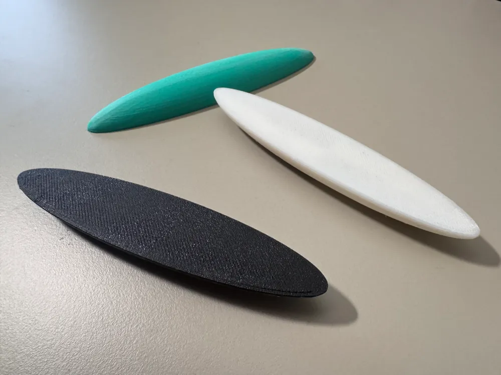 Rattleback (spins in only 1 direction!) by printer forge - MakerWorld