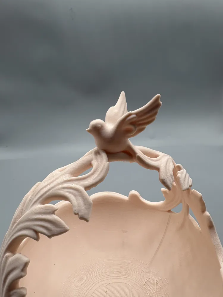 Easter Bird Basket Decor | Spring Egg Centerpiece - Free 3D Print Model ...