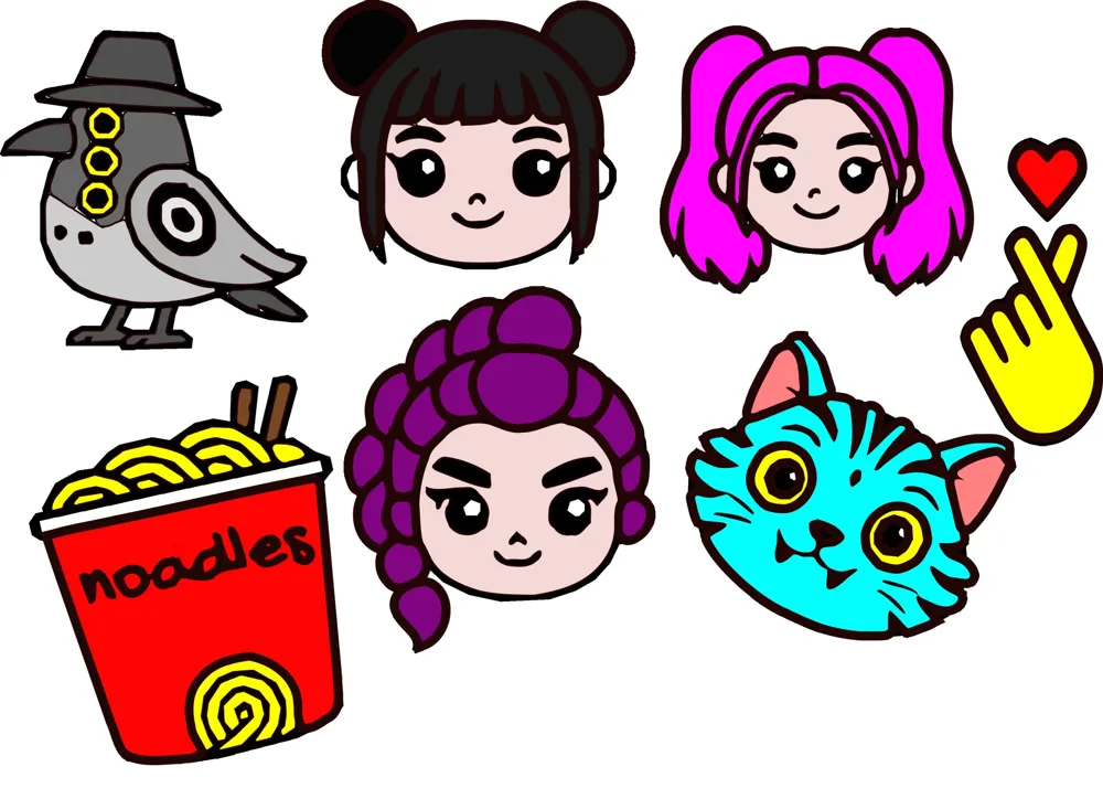 K-Pop Ausstechformen und Stempel – Kostenloses 3D-Druckmodell – MakerWorld