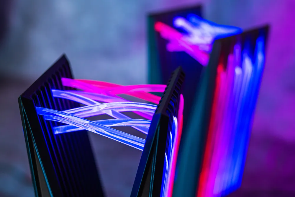 LUMA LINK Lámpara de fibra óptica · fibra óptica por LightCore3D ...