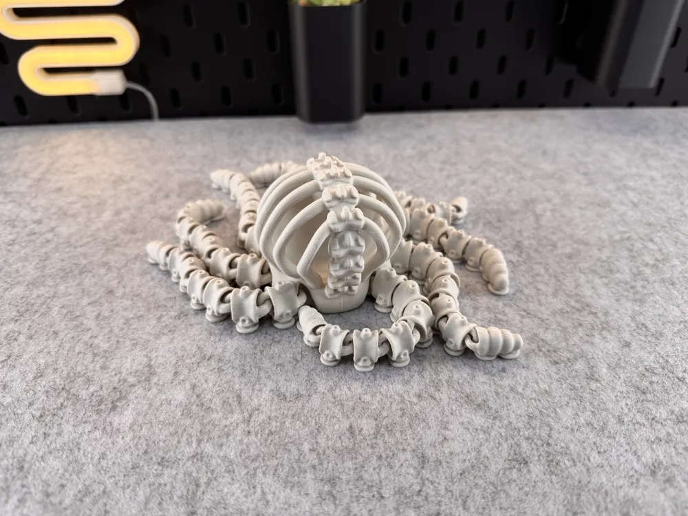 Articulated Skeleton Octopus by 3DPrintyi MakerWorld: Download Free 3D ...