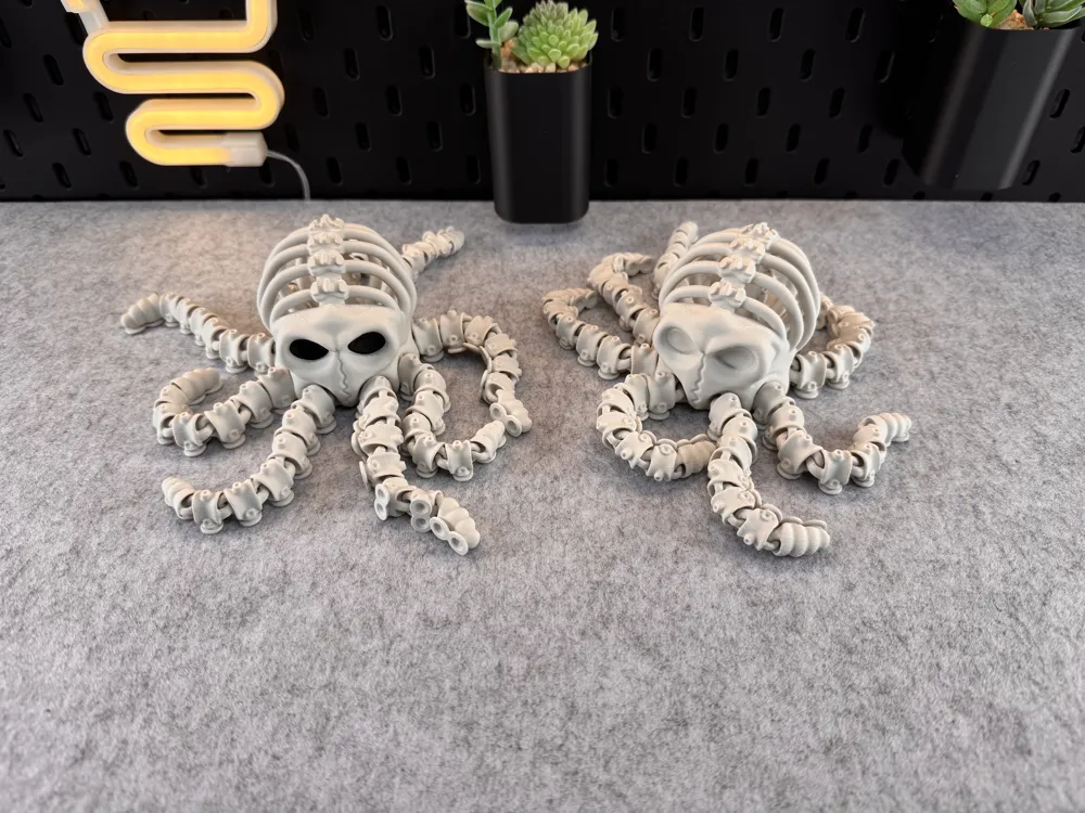 Articulated Skeleton Octopus by 3DPrintyi MakerWorld: Download Free 3D ...