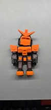 Articulated Gundam Keychain (Print-in-Place) by PCH3D MakerWorld ...