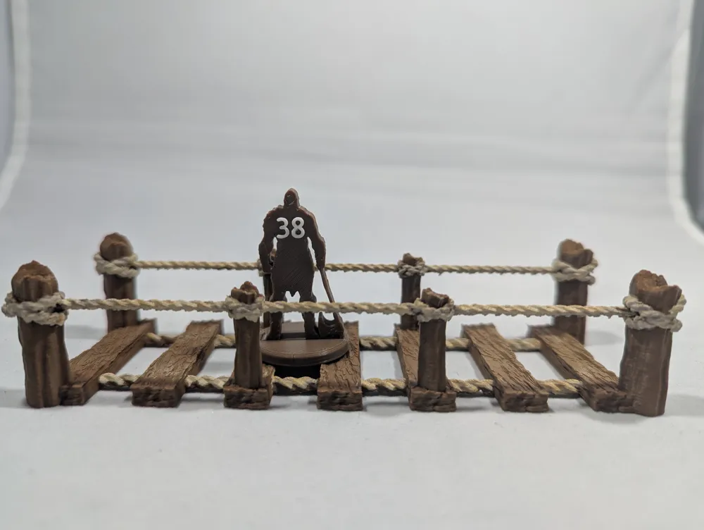 Suspension bridge (2 sizes) - DND terrain - Free 3D Print Model ...