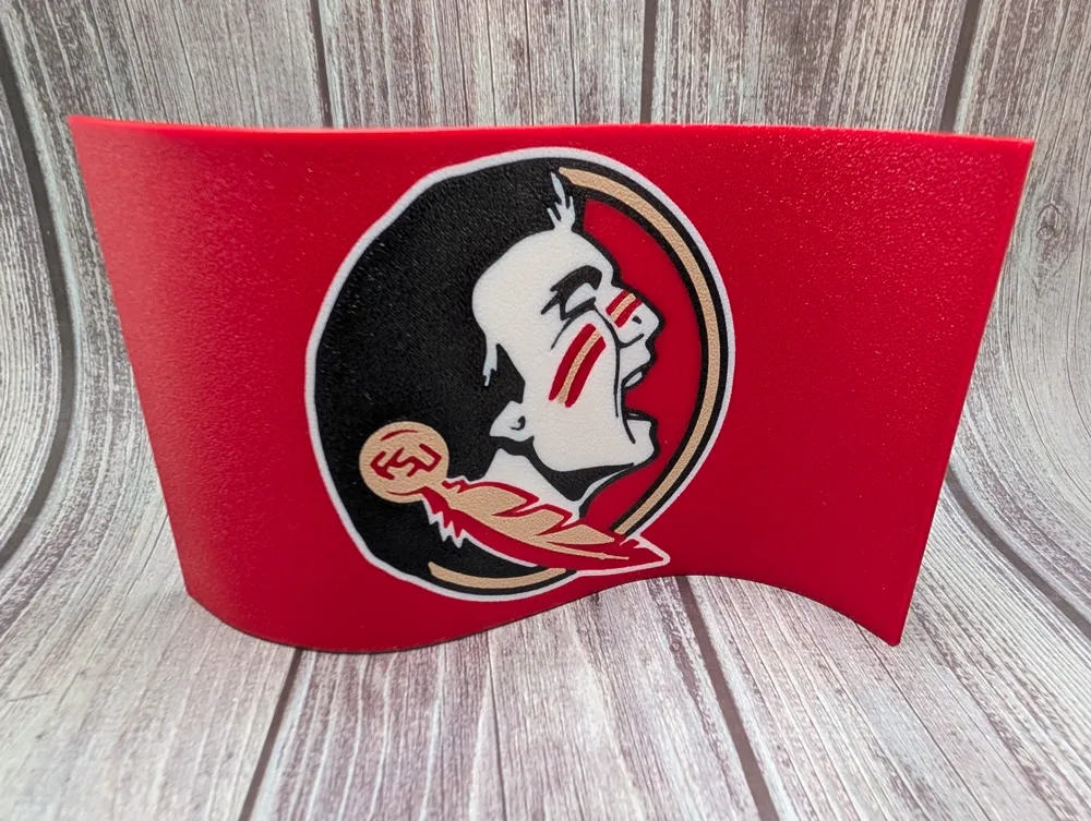 FSU Seminoles Flag / Plate by Sage Prints and Design - MakerWorld