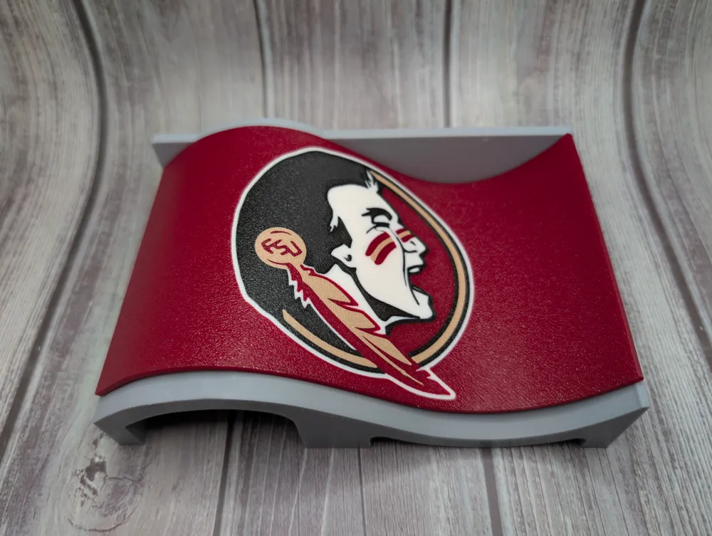 FSU Seminoles Flag / Plate by Sage Prints and Design - MakerWorld