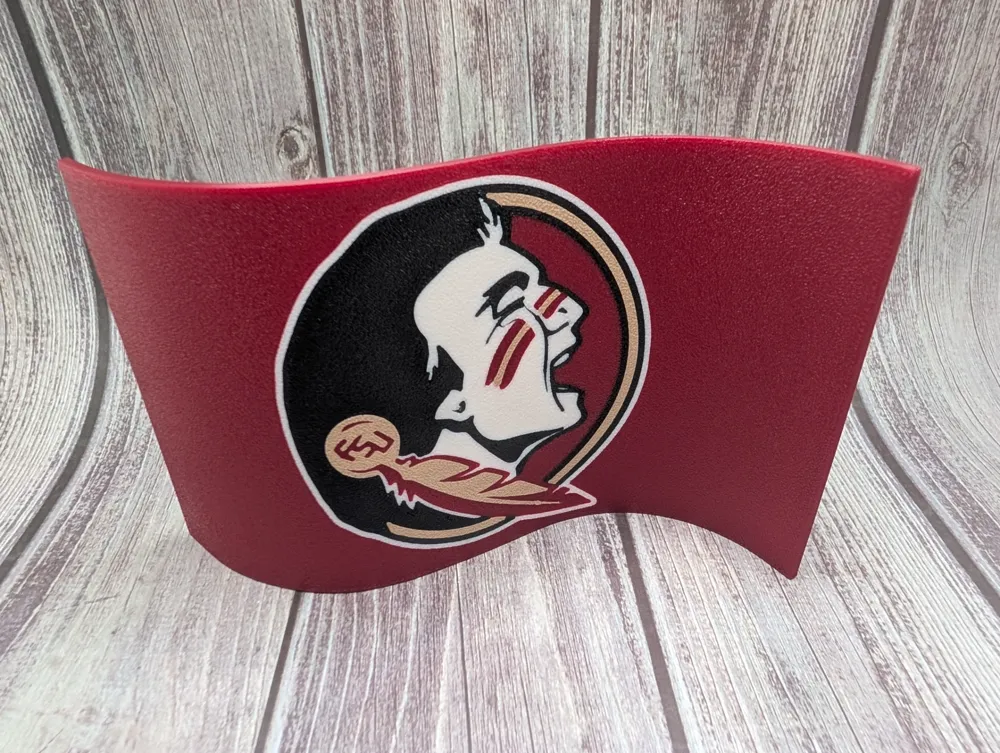 FSU Seminoles Flag / Plate - Free 3D Print Model - MakerWorld