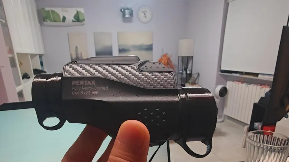 PENTAX VM 6x21 Print in Place lens dust protective cover - Free 3D ...