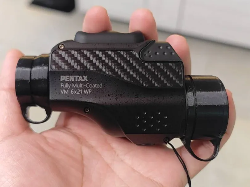 PENTAX VM 6x21 Print in Place lens dust protective cover - Free 3D ...