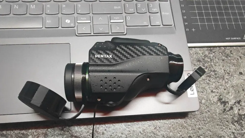 PENTAX VM 6x21 Print in Place lens dust protective cover - Free 3D ...