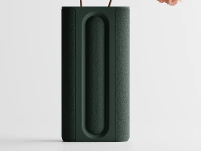 Arkena – The Bold Form Vase - Free 3D Print Model - MakerWorld