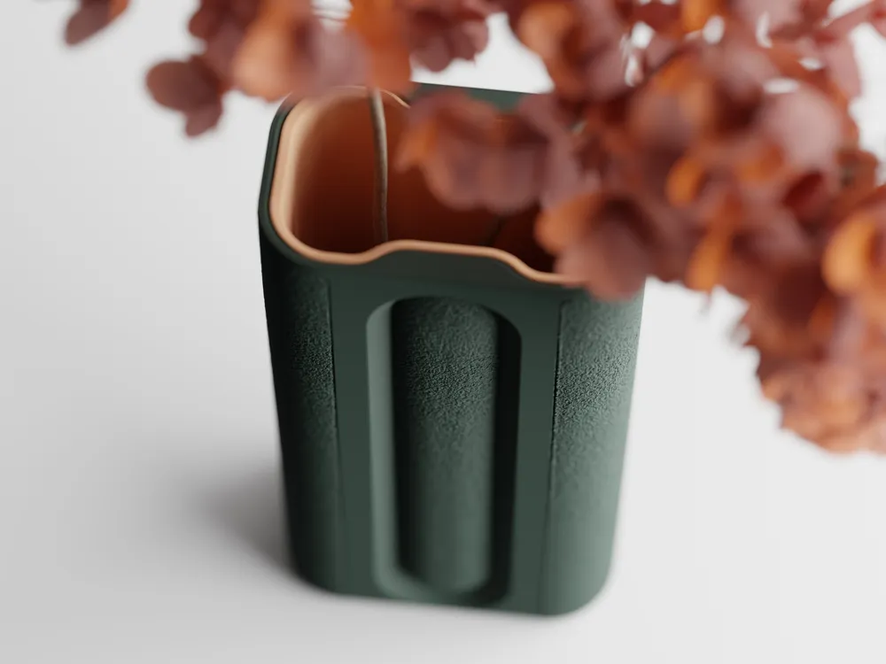 Arkena – The Bold Form Vase - Free 3D Print Model - MakerWorld