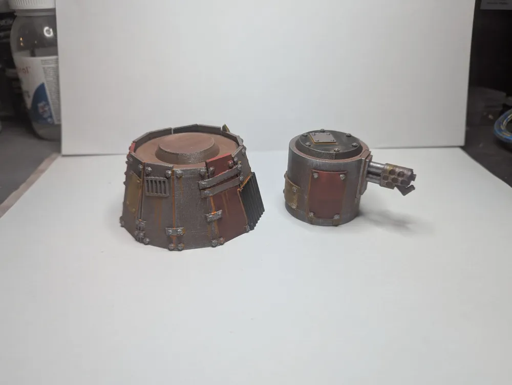 Scrap Modular Turrets - Free 3D Print Model - MakerWorld