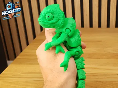 chameleon 3d print model download - MakerWorld