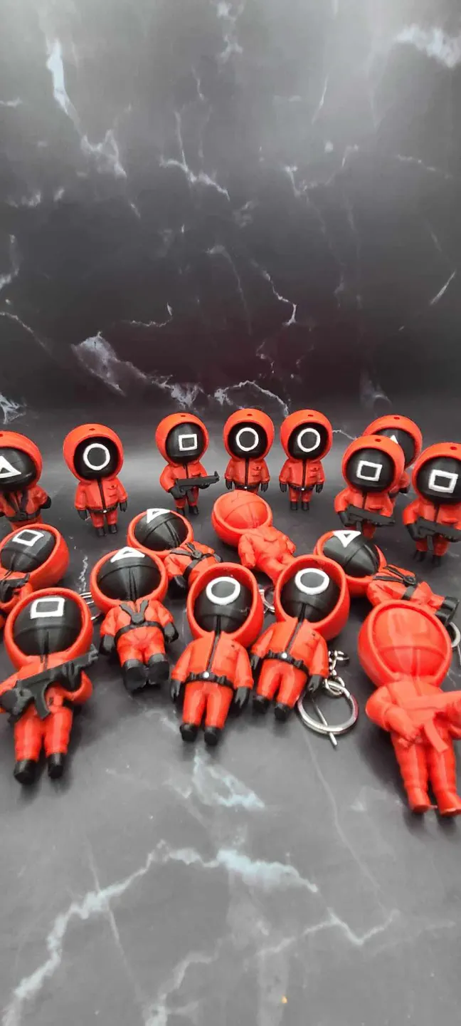 Squid Game Square Guard by KenPrint3D MakerWorld: Download Free 3D Models
