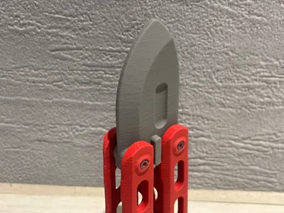 HAN Fidget SD butterfly knife by HAN design - MakerWorld