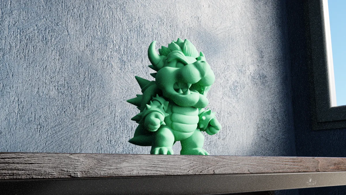 Angry Bowser - Free 3D Print Model - MakerWorld