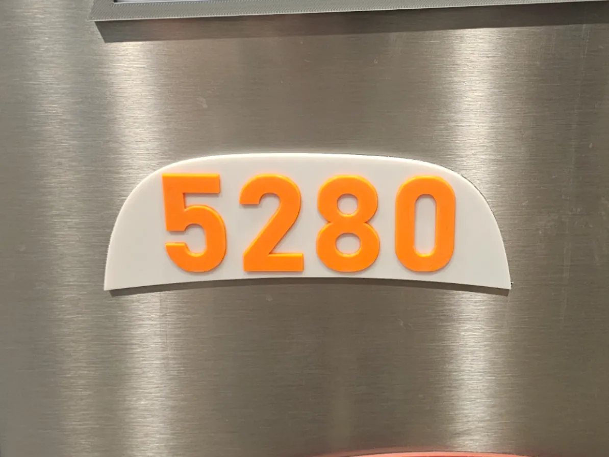 Broncos 5280 Fridge Magnet by Meek3D MakerWorld: Download Free 3D Models