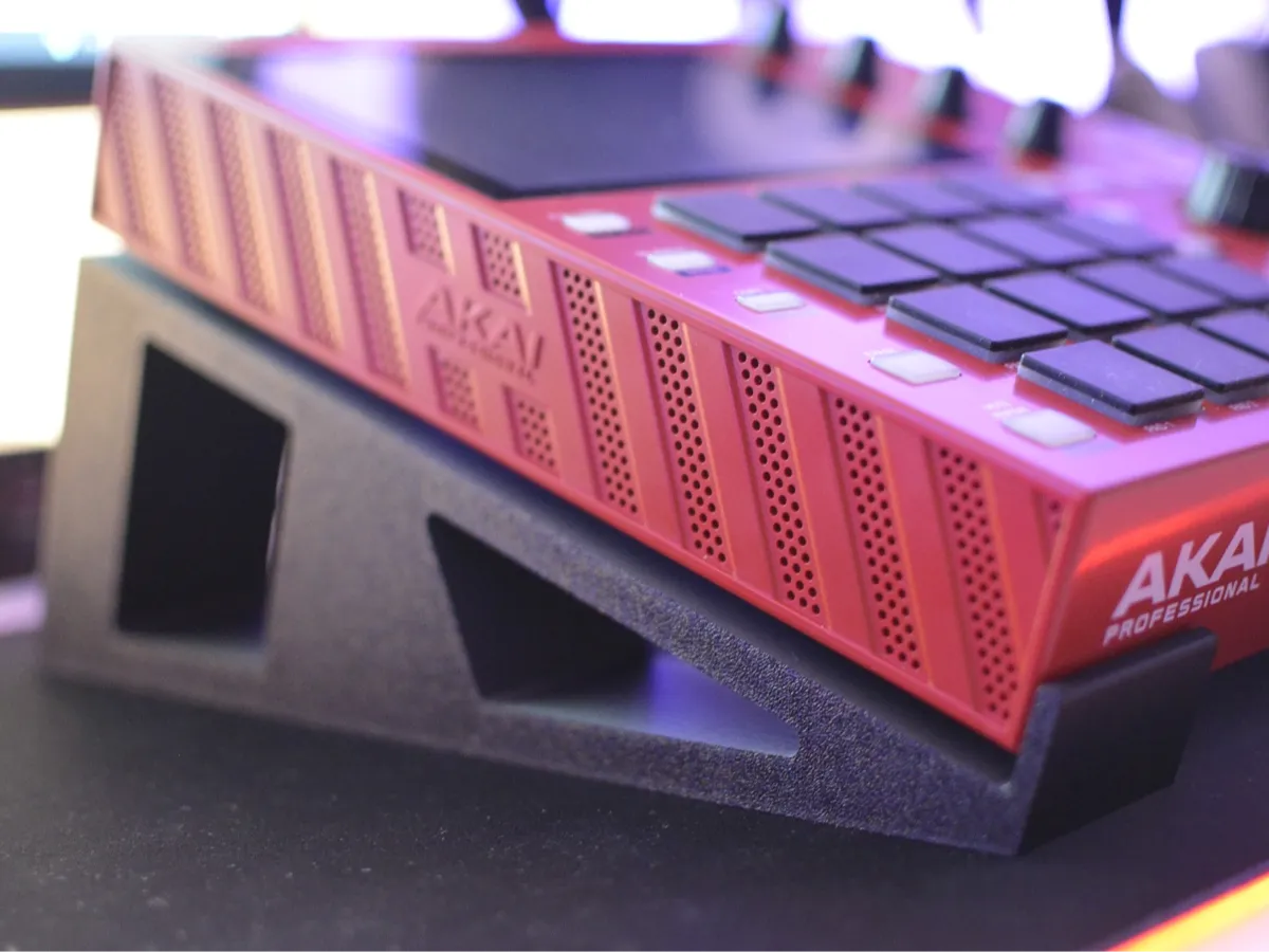 Akai Mpc one + Mixer Stand - Free 3D Print Model - MakerWorld
